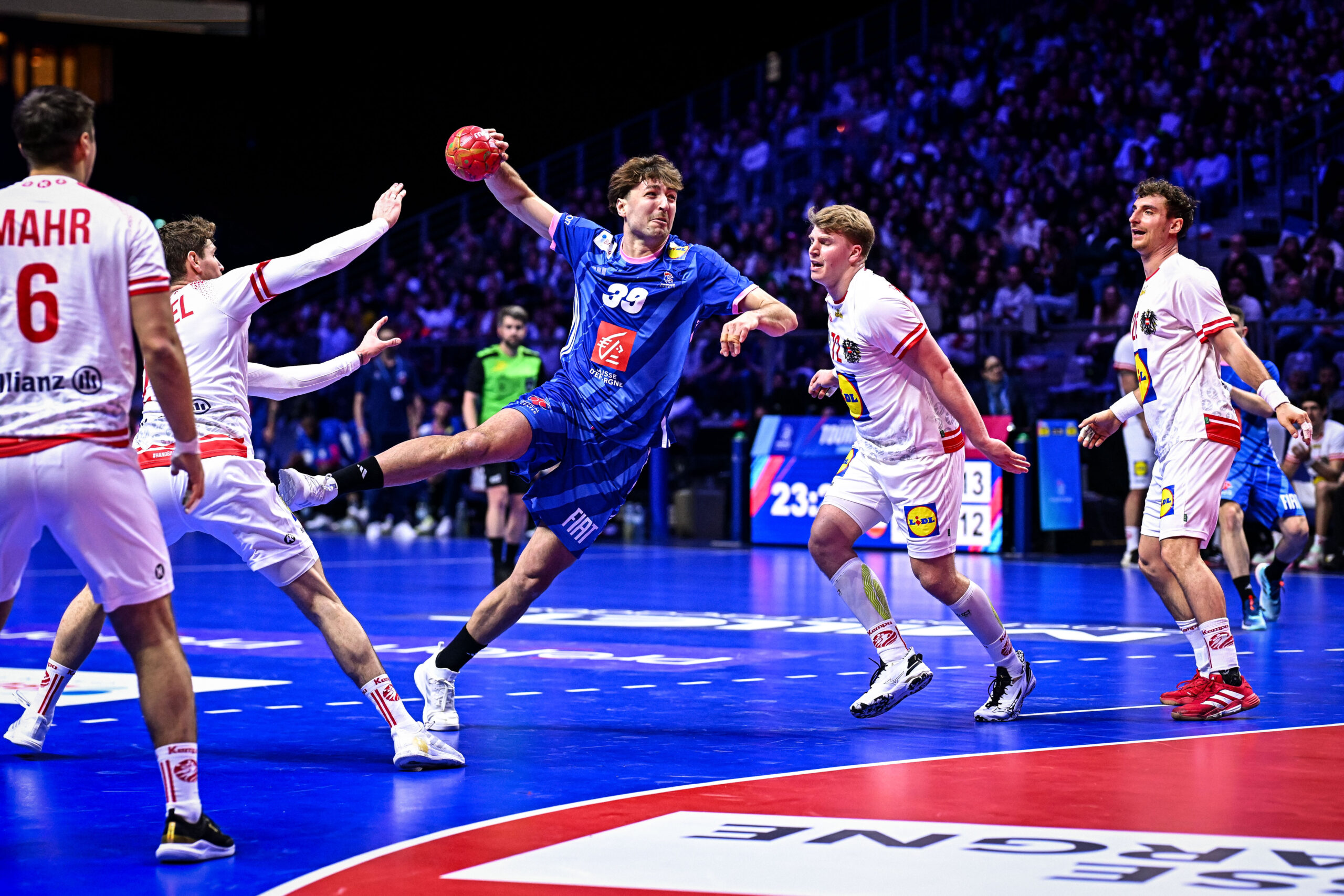 EDF (M) | La Bleus parviennent à se défaire de l'Autriche - HandNews